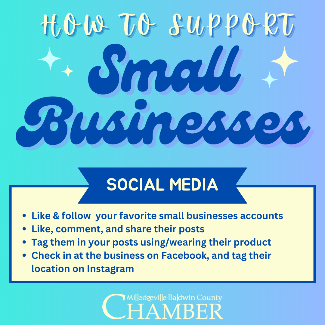 National Small Business Week! - Milledgeville-Baldwin County Chamber Of Commerce